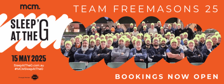 Sleep At The ‘G 2025 – Freemasons Victoria