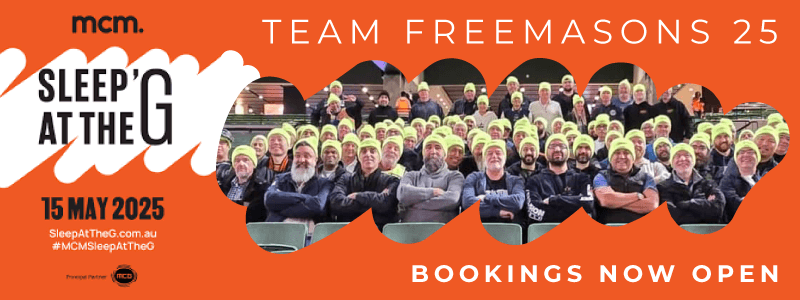 Sleep At The ‘G 2025 – Freemasons Victoria